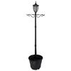 Sun-Ray Crestmont 1-Light Outdoor Black Integrated LED Lamp Post and ...