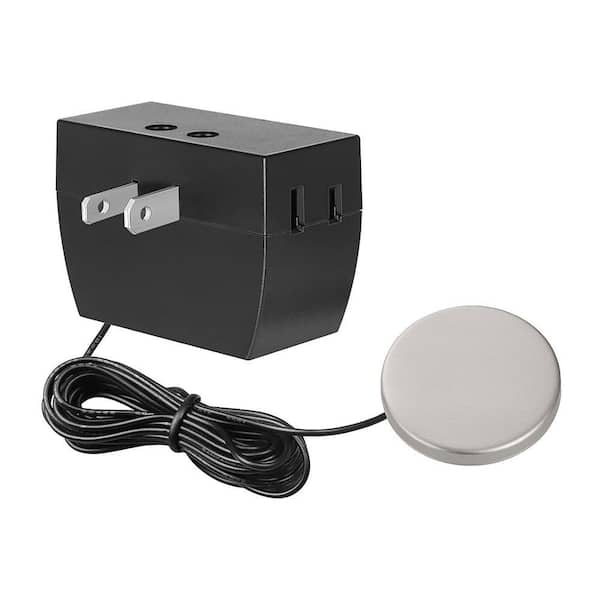 DEWENWILS Black 8 ft. Extension Cord Touch Dimmer Switch, Touch Pad ...