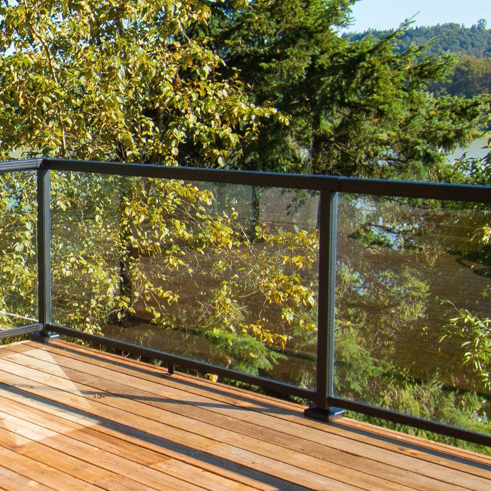 Reviews for Peak Aluminum Railing 36-5/16 in. H x 54 in. W Aluminum ...