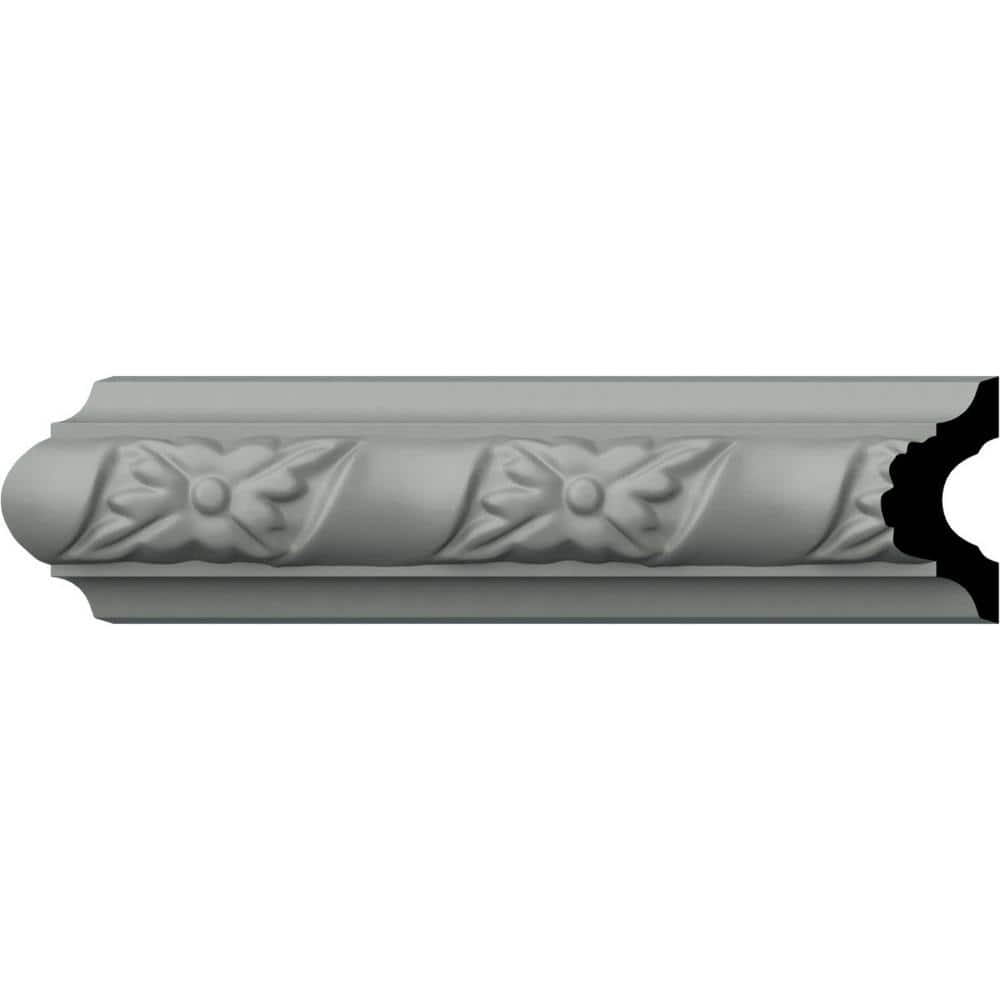 Ekena Millwork SAMPLE - 3/4 in. x 12 in. x 1-5/8 in. Urethane Kendall ...