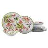 Certified International Hummingbirds 12-Piece Multi-Colored Melamine ...