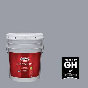 Glidden Diamond 1 gal. PPG0993-4 Gray Suit Eggshell Interior Paint with ...