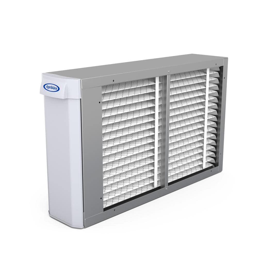 AprilAire Electrostatic MERV 11 Whole-House Air Purifier in Gray with ...