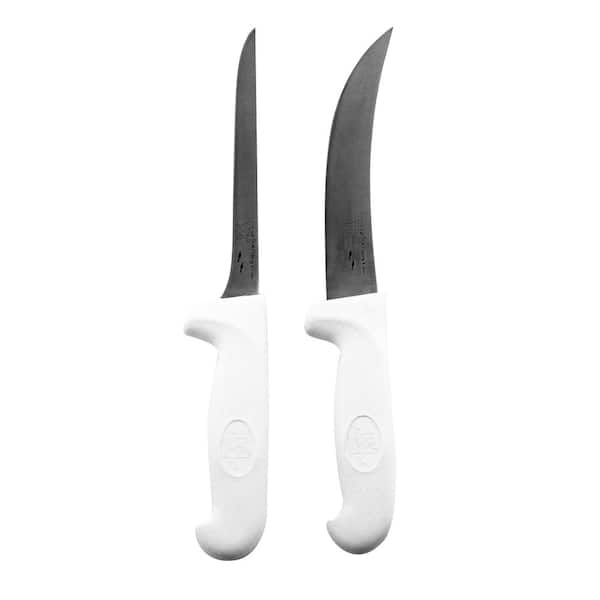 BergHOFF ProSafe Stainless Steel 9 in. Curved Fishing Knife and 8 in ...