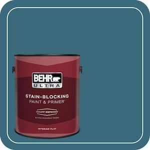 BEHR PREMIUM PLUS 1 qt. #S460-6 Mammoth Mountain Flat Low Odor Interior ...