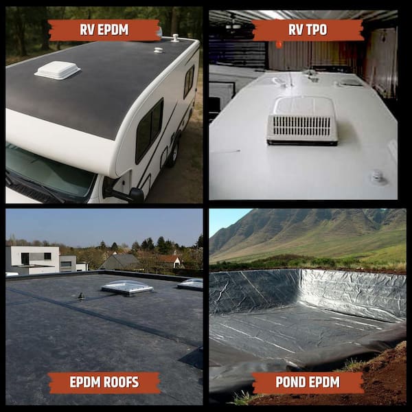 LIQUID RUBBER EPDM Primer 1 Gal. Water-Based Bonding Primer for Rubber ...