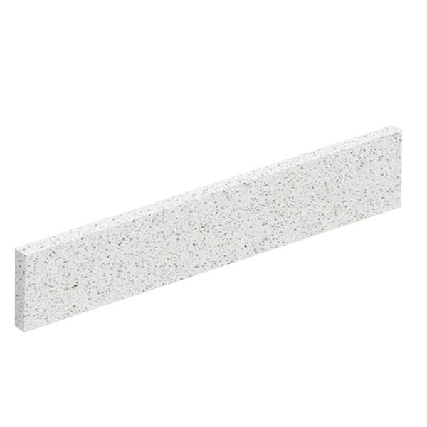 Transolid Silestone 21.375 in. W Quartz Vanity Side Splash in Stellar ...