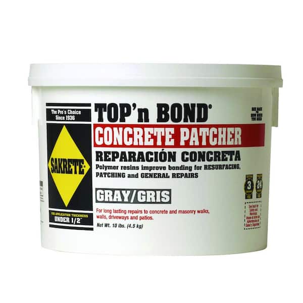 SAKRETE Top n' Bond 10 lb. Concrete Patcher 402.10.sk - The Home Depot