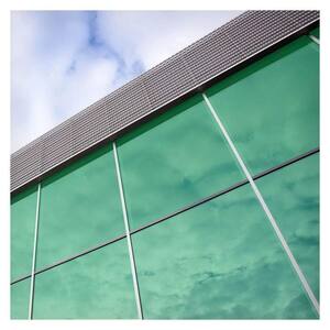 BuyDecorativeFilm 48 in. x 50 ft. CAGN Transparent Color Green Window ...