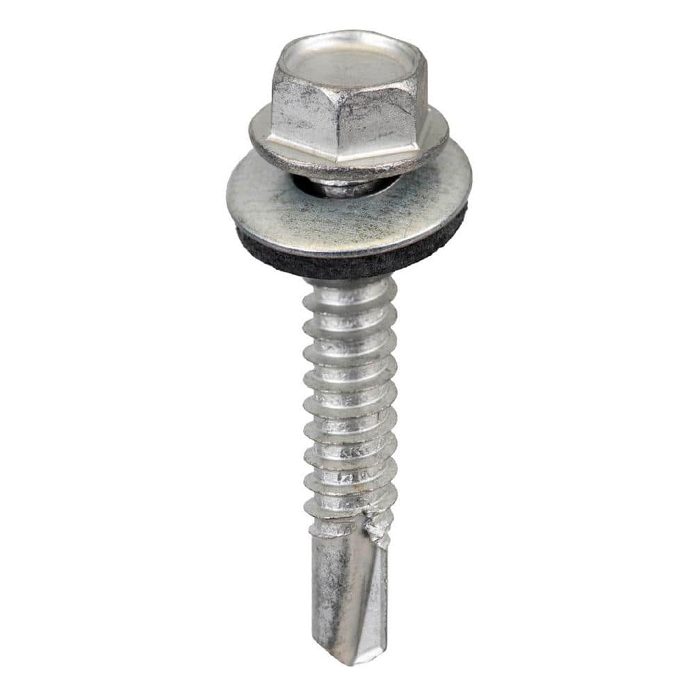 Acorn Hardware #14 X 1-1/2 inch Galvanized Hex Metal to Metal Screws ...