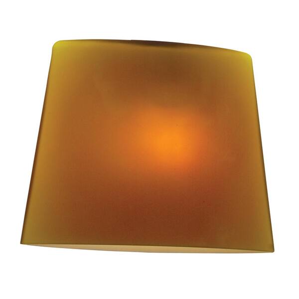 Access Lighting 6 in. Amber Glass Shade 920ST-AMB - The Home Depot
