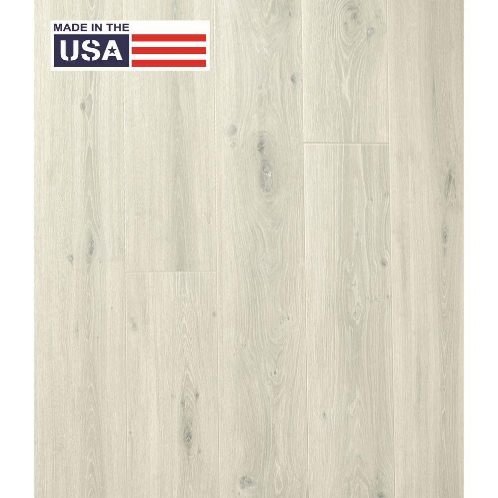 COLONIAL HDPC PLANK Nordic Pine 12 MIL x 7.87 in. W x 60 in. L Click ...