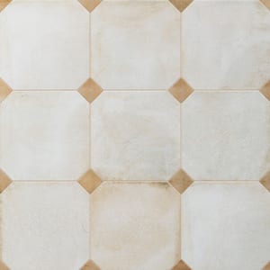 Merola Tile Laverton Octagon Arena with Taco Grafito 8 in. x 8 in ...