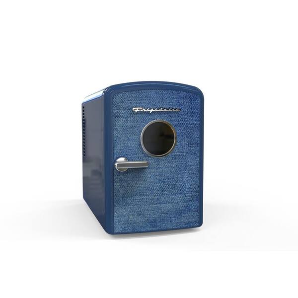 Frigidaire 7 in. 1 cu. ft. Retro Mini Refrigerator Cooler, Holds 9-Cans ...