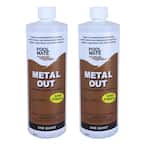 Pool Mate 1 qt. Pool Metal Out Stain and Mineral Remover (2-Pack) 1-2550-02