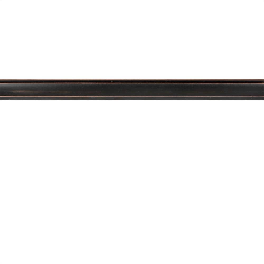 Niche Tiles Universal Oil Rubbed Bronze 7/8 in. x 12 in. Matte Metallic ...