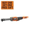 RIDGID 18V Brushless Cordless 3/8 in. Extended Reach Ratchet (Tool Only ...