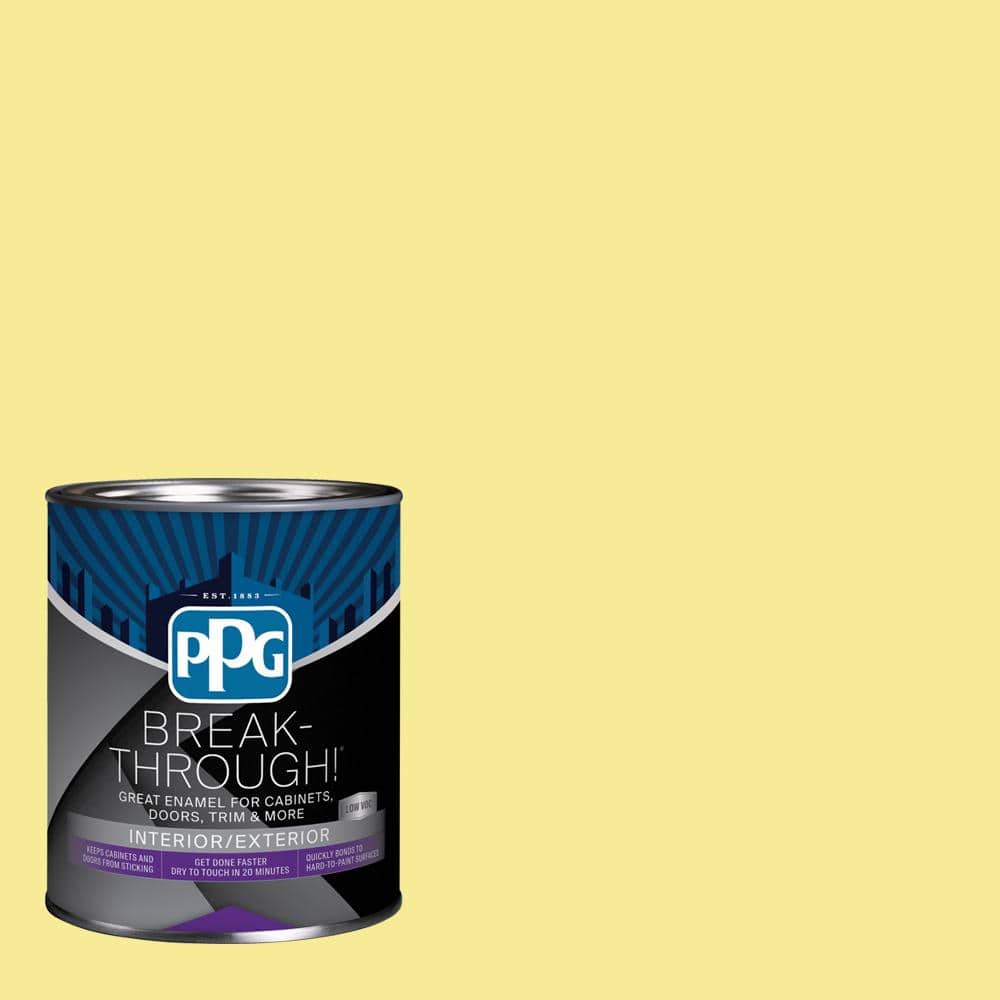 Break-Through! 1 qt. PPG1213-5 Calabash Semi-Gloss Door, Trim & Cabinet ...