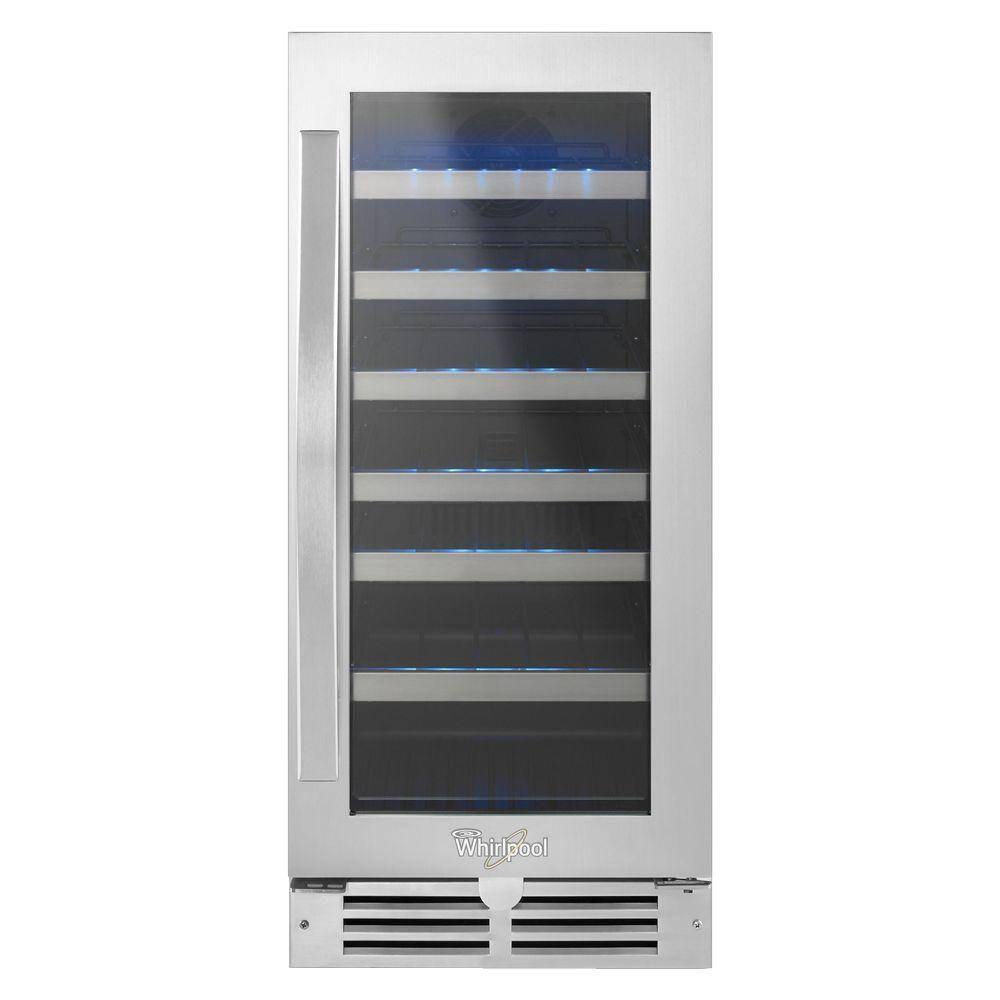Whirlpool 15 in. W 34-Bottle Wine Cellar WUW55X15DS - The Home Depot
