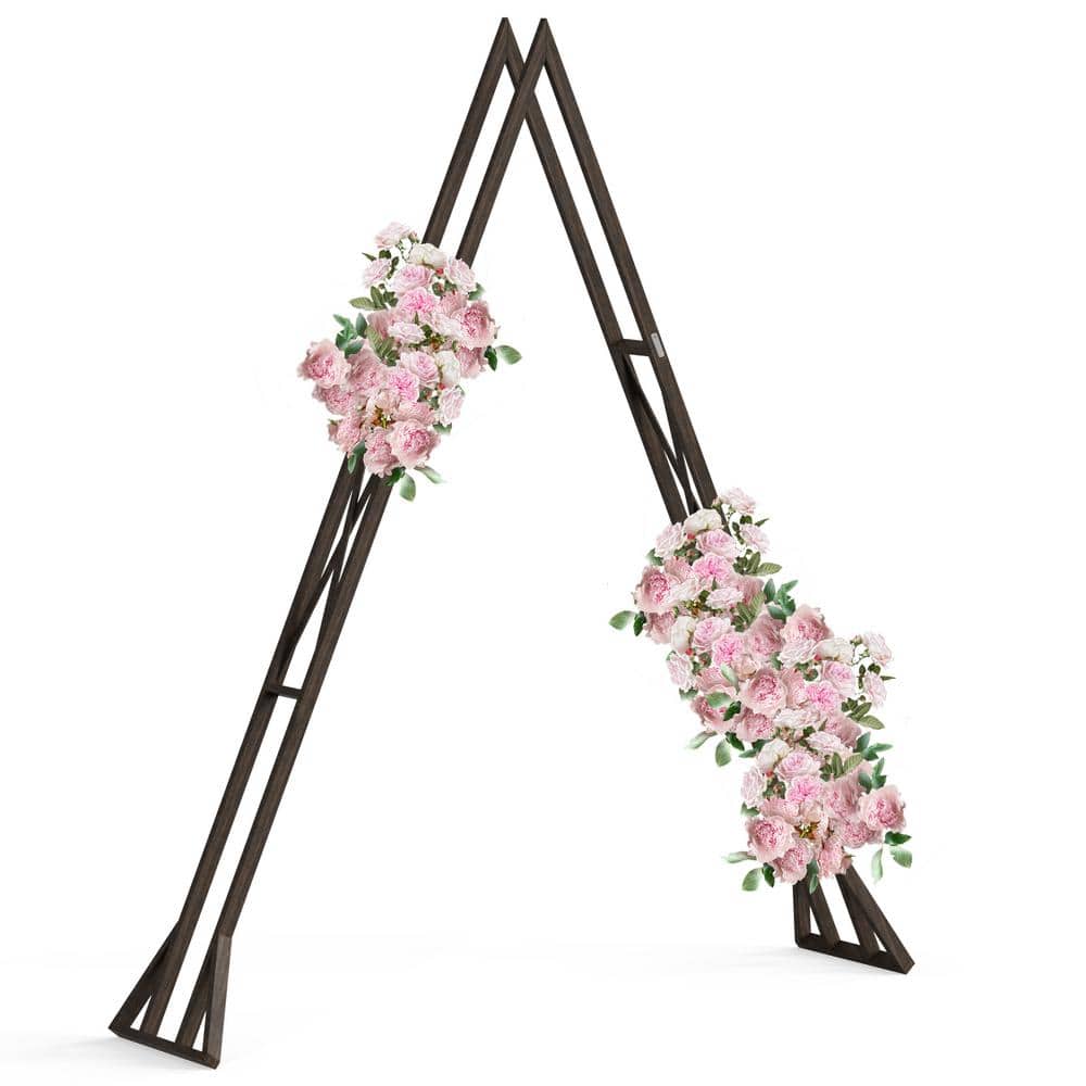 DEXTRUS 98 in. x 120 in. x 21 in. Poplar Wood Providence Arbor FTPLSWHD ...