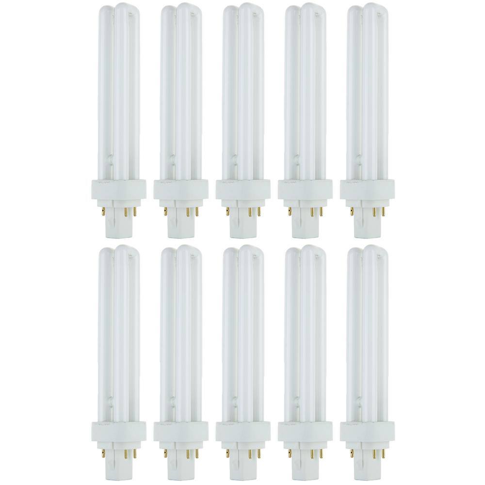 Sunlite 100-Watt Equivalent PL-C G24q3 4-Pin Base CFL Plug In Light ...