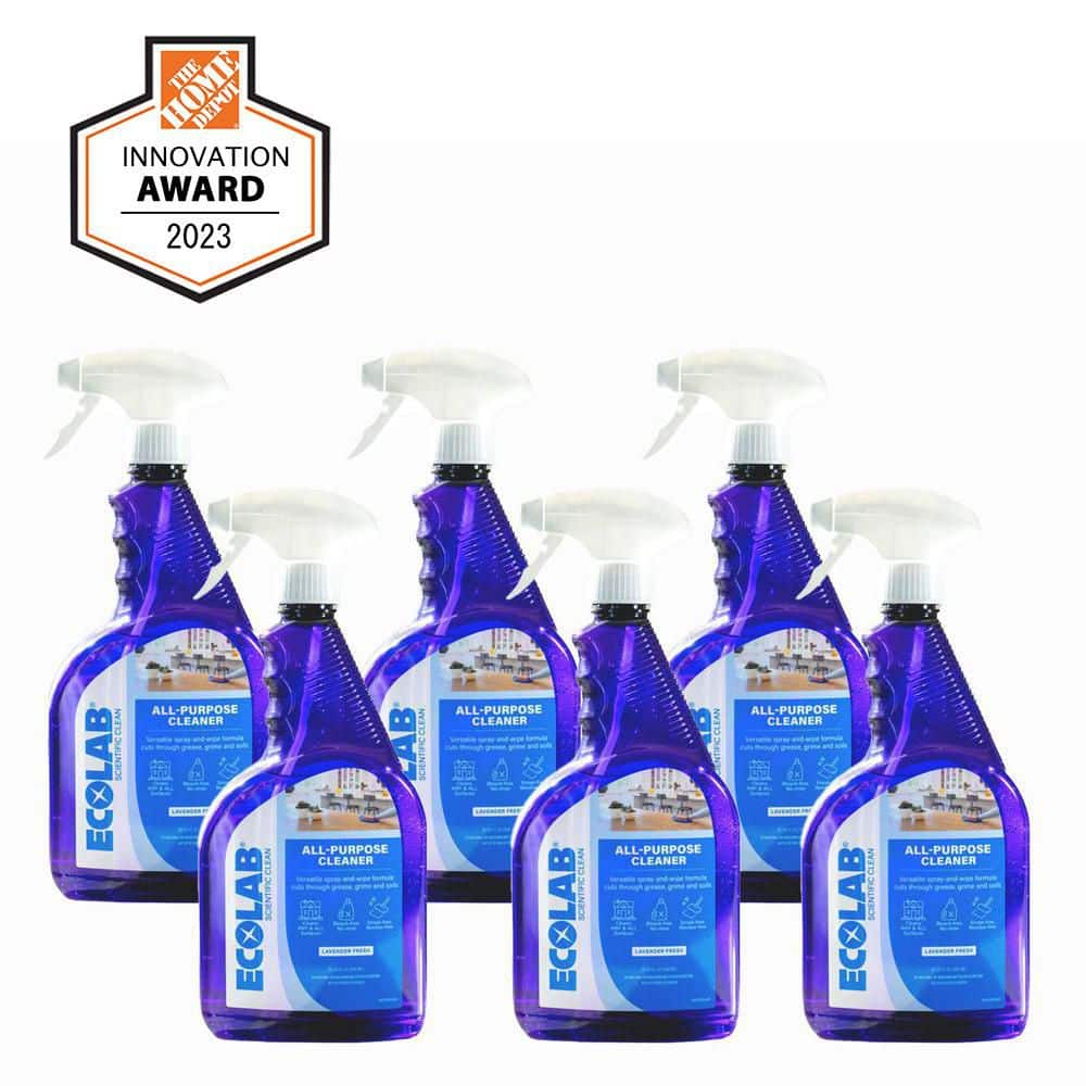 ECOLAB 32 oz. Lavender Scented Professional-Strength All-Purpose ...