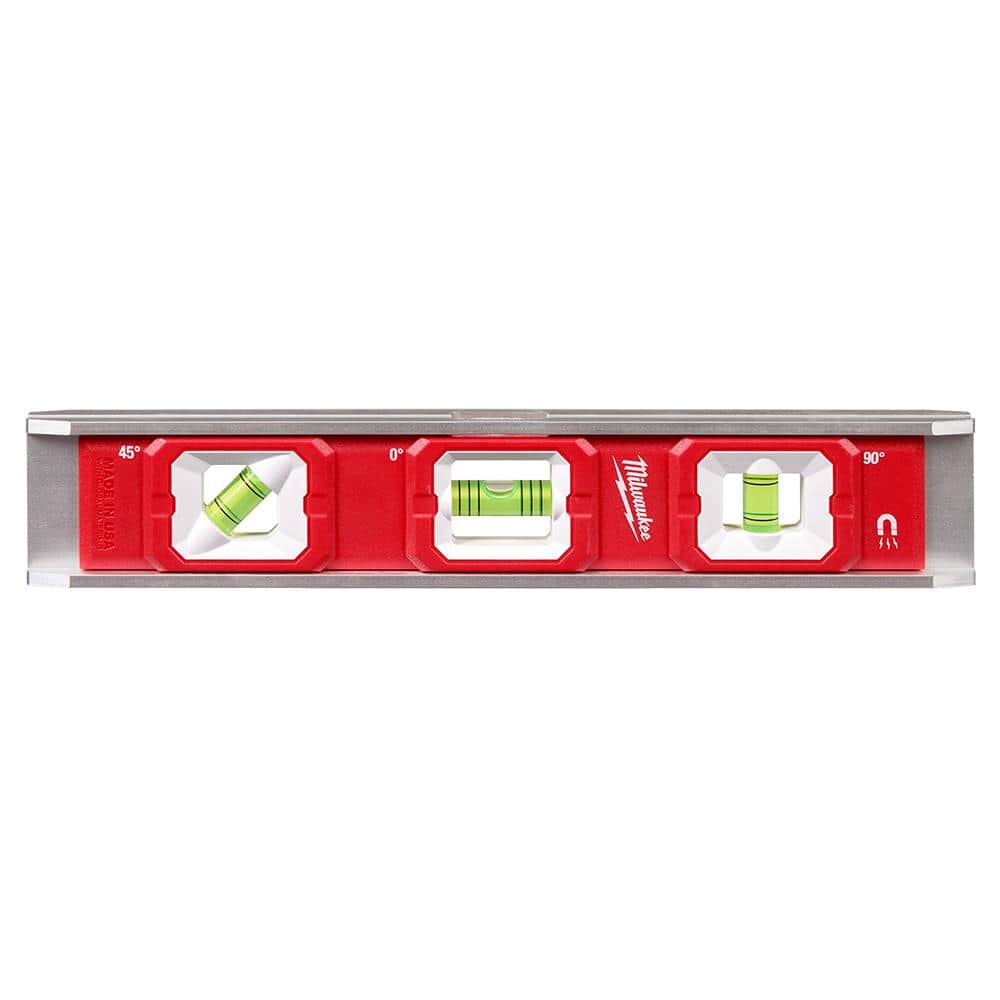 Milwaukee 10 in. Magnetic Torpedo Level 48-22-5106 - The Home Depot
