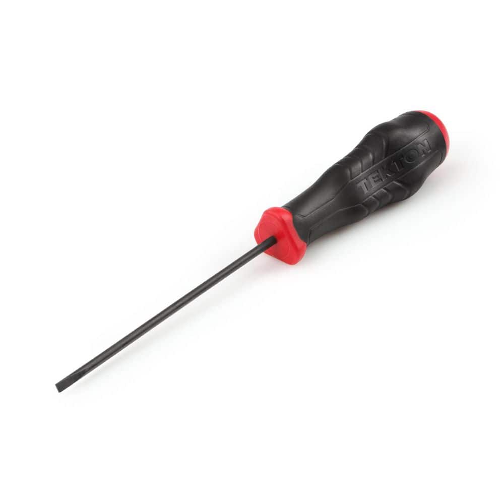 TEKTON 1/8 in. Slotted High-Torque Screwdriver DHE11125 - The Home Depot
