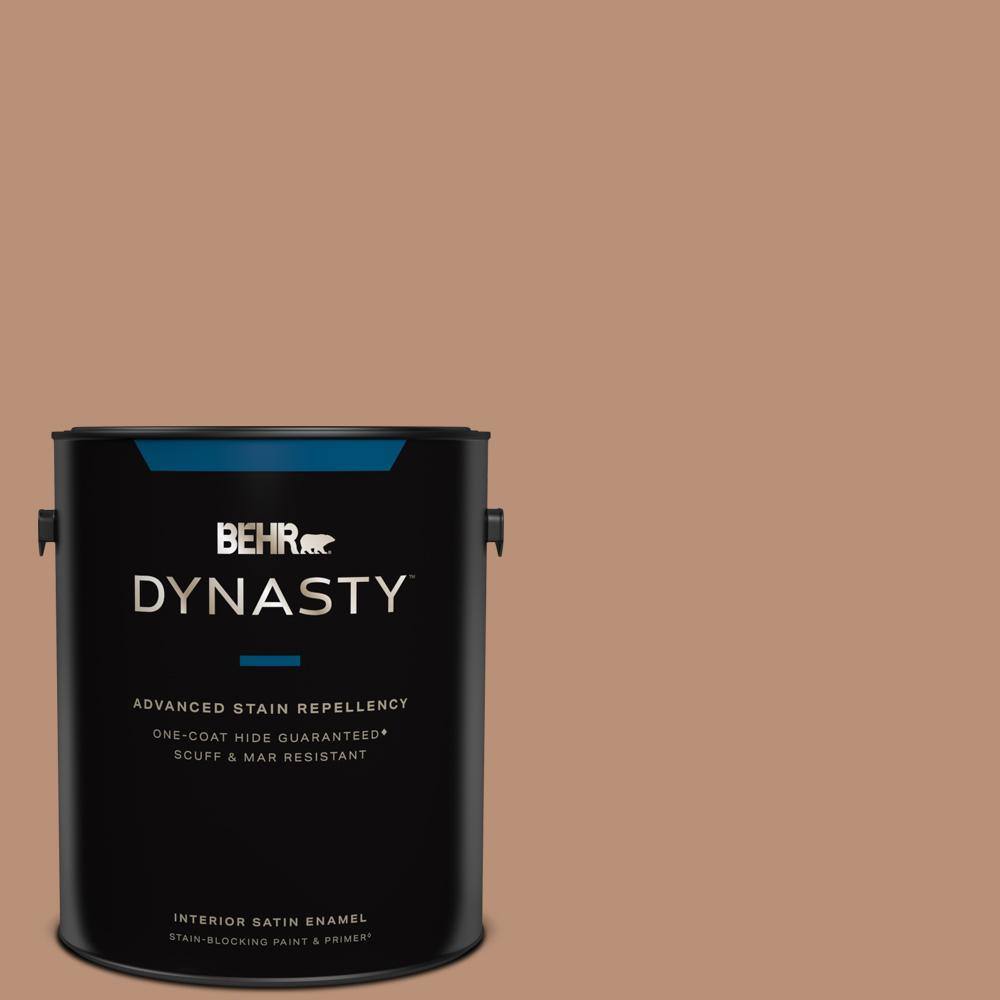 BEHR DYNASTY 1 gal. #BXC-46 Mojave Dusk Satin Enamel Interior Stain ...