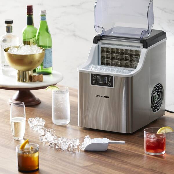 Portable Ice Maker 40Lbs/24H Countertop Self-Cleaning With, 50% OFF