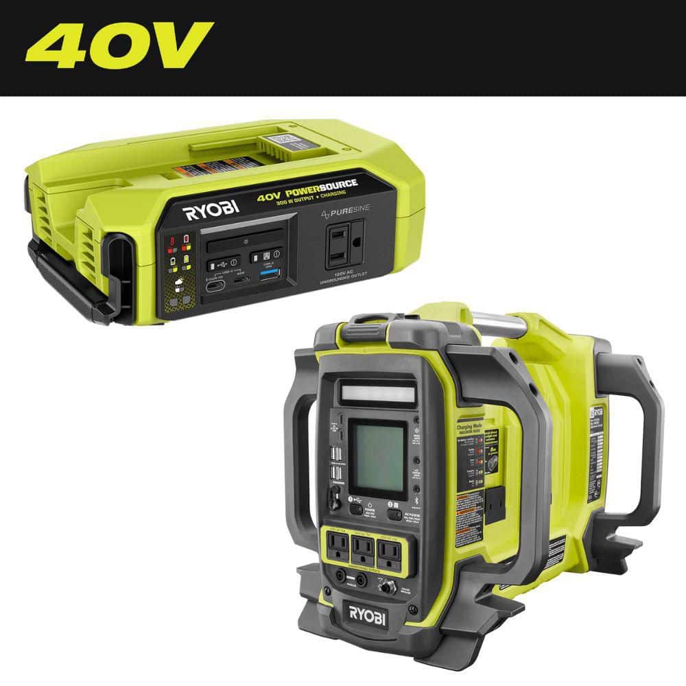 Reviews for RYOBI 40V 1800-Watt Portable Battery Inverter Power Station ...