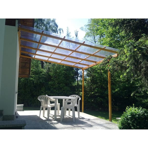 Corrugated Plastic Roof Awning