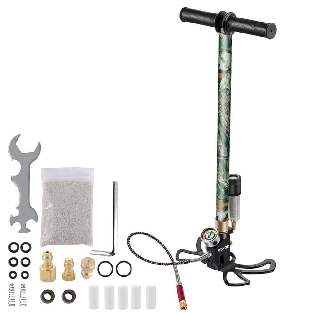 VEVOR PCP Air Gun Pump 3 Stage PCP Hand Pump 3000 psi High Pressure ...
