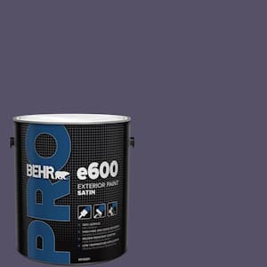BEHR PRO 5 gal. #650F-7 Violet Eclipse Low Luster Exterior Paint ...