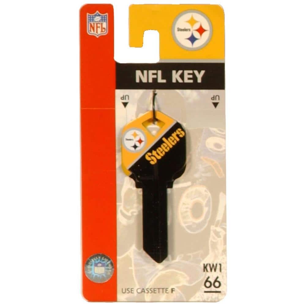 Hillman #66 NFL Pittsburgh Steelers Key Blank 89788 - The Home Depot
