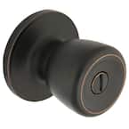 Defiant Simple Series Bell Aged Bronze Bed and Bath Door Knob EVTRX710B