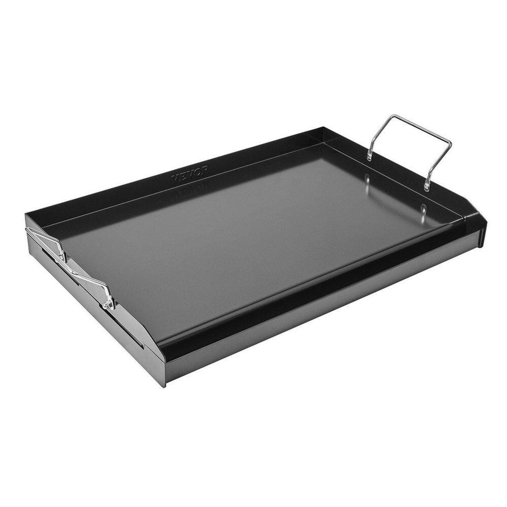 Tahanbath 24x16 in Flat Top Griddle Carbon Steel Universal BBQ Grill ...