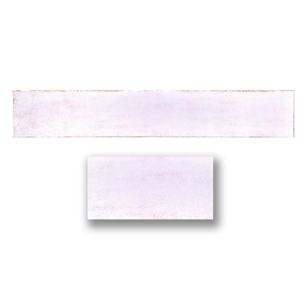 A La Maison Ceilings White Washed Copper 0.5 ft. x 3 ft. Glue Up Hand ...