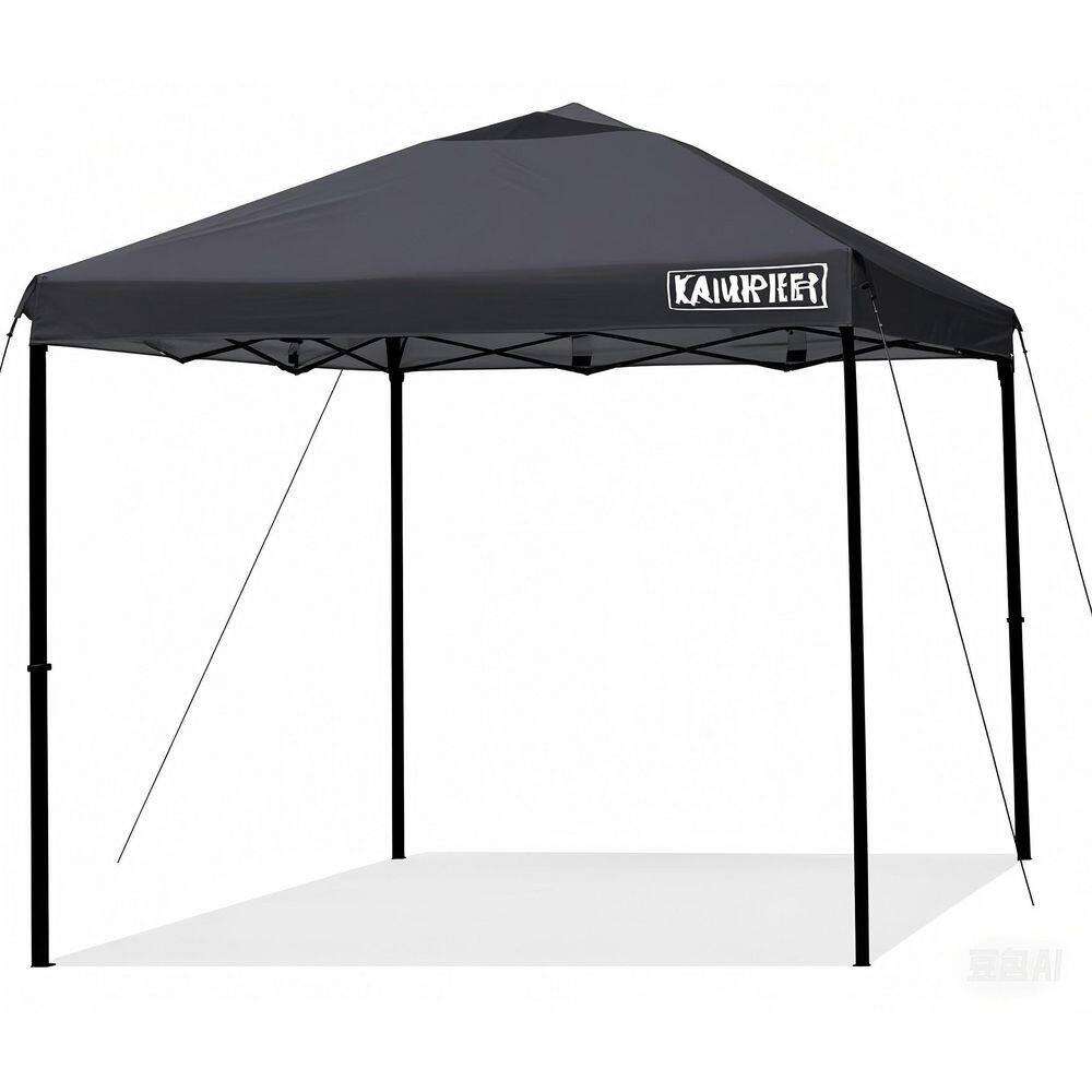 WOCK 10 ft. x 10 ft. Pop Up Commercial Canopy Tent-Waterproof and ...