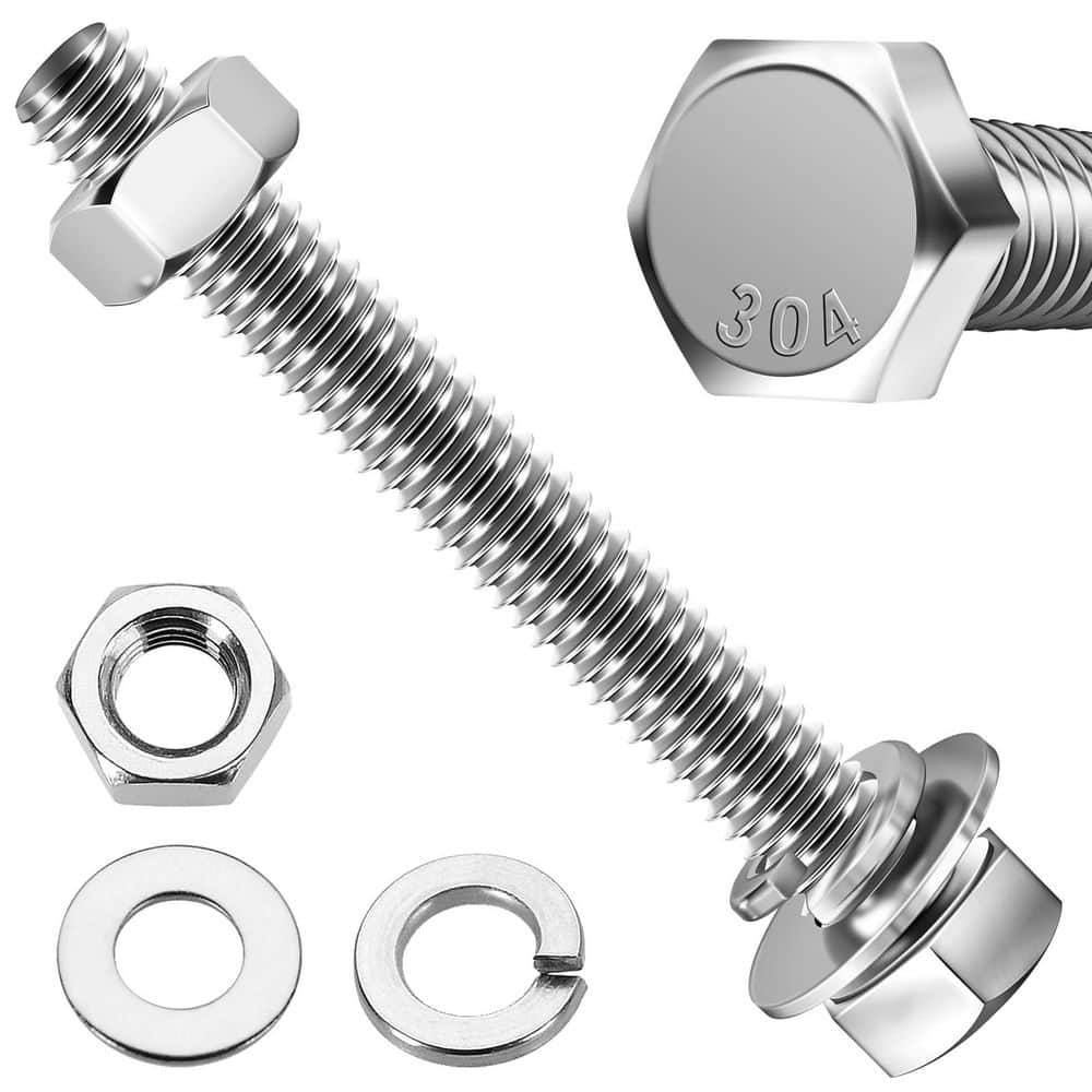 Reviews for MYWISH 5/16 in.-18 x 2-1/2 in. Stainless Steel Hex Bolt ...