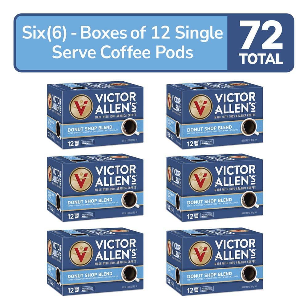 Reviews for VICTOR ALLEN'S · COFFEE V Victor Allen's Coffee Donut Shop Blend, Medium Roast, 72 ...
