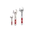 Milwaukee 6 in., 10 in., and 12 in. Adjustable Wrench Set (3-Piece) 48 ...