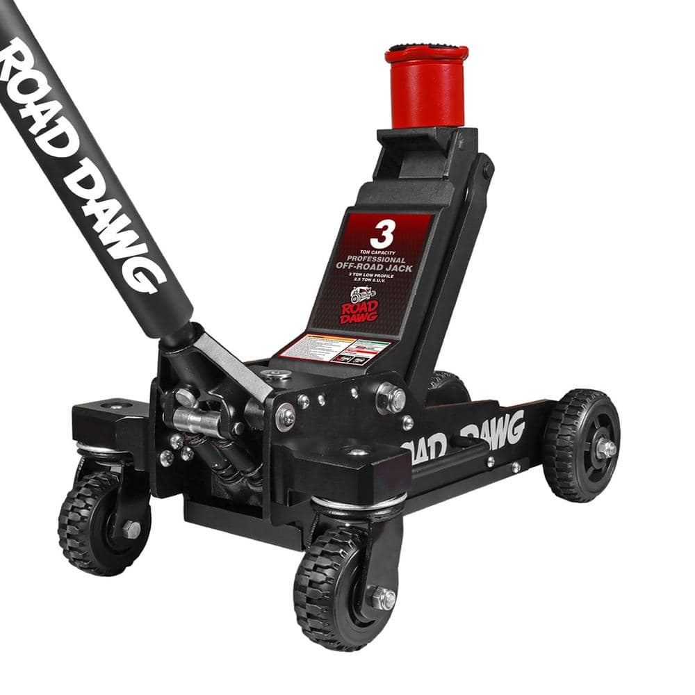 ROAD DAWG 3-Ton Big Wheel Off-Road Jack, Professional Aluminum and ...