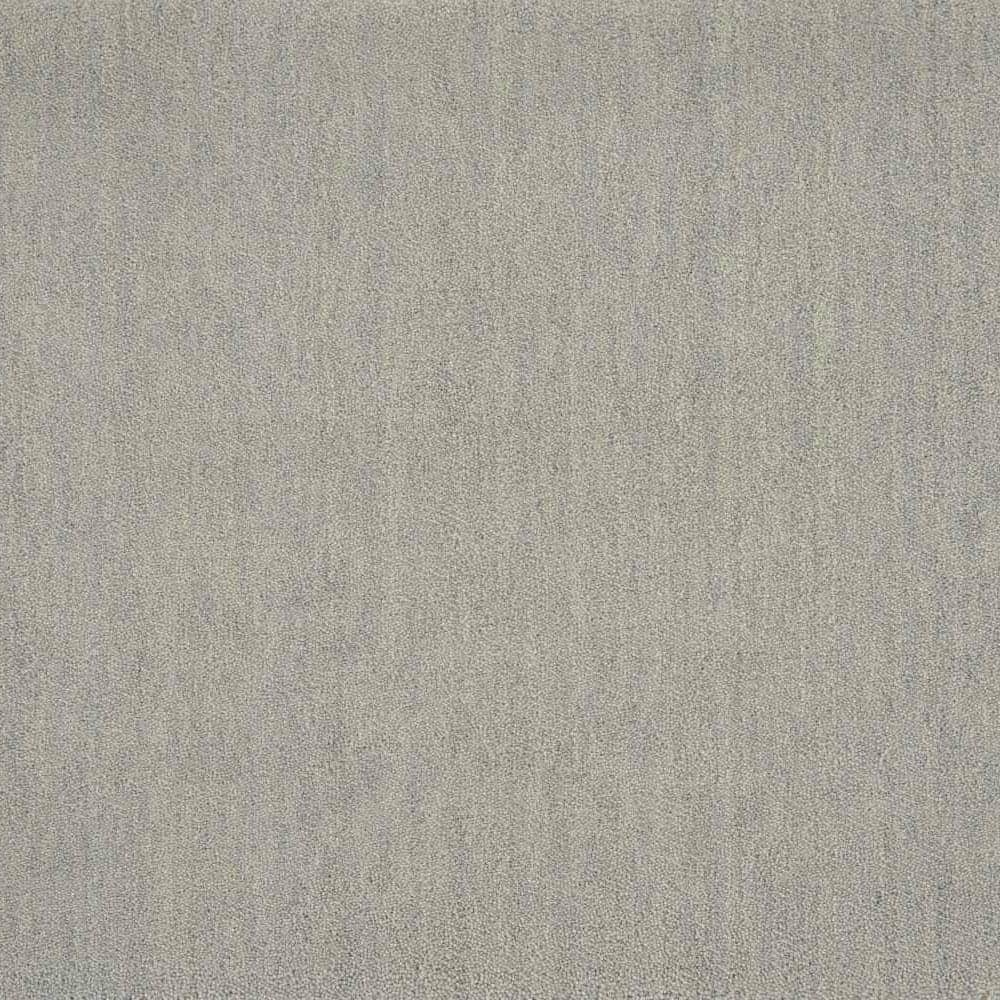 Natural Harmony Supreme Coastal Blue 13.9 ft. 71 oz. Wool Texture ...