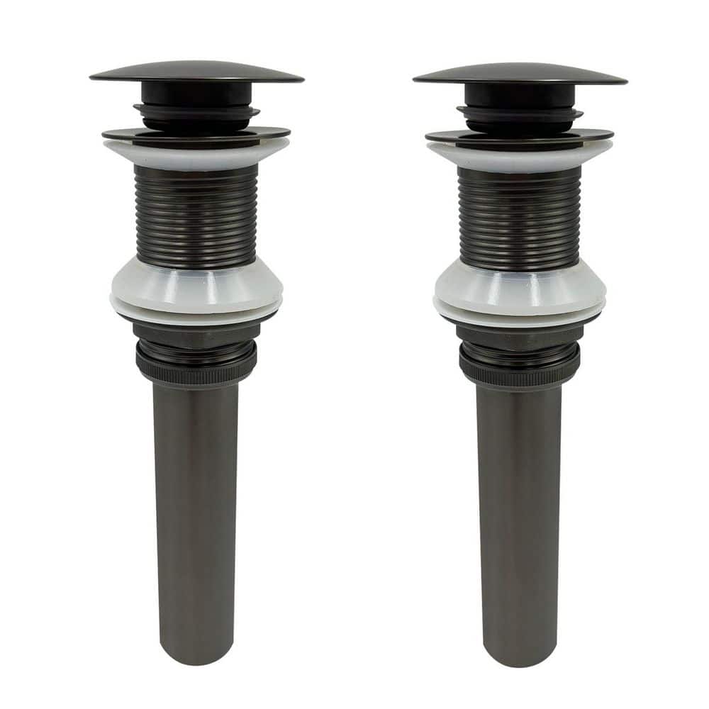 Siavonce 2 Pieces Bathroom Sink Drain without Overflow, Vessel Sink ...