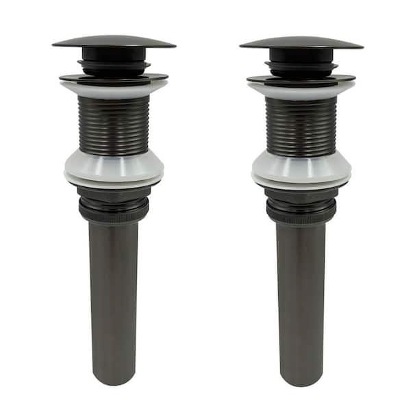 Siavonce 2 Pieces Bathroom Sink Drain without Overflow, Vessel Sink ...