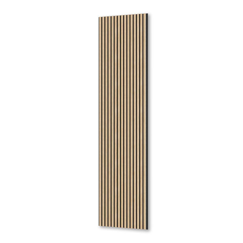 comforthomi White Oak 0.9in. X 1.71ft. X 8.86ft. Acoustic/Sound Absorb ...