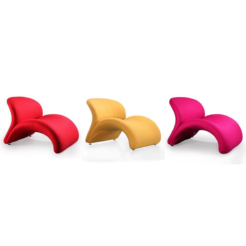Manhattan Comfort Rosebud Multi-Colored Red, Fuchsia Pink, and Yellow ...