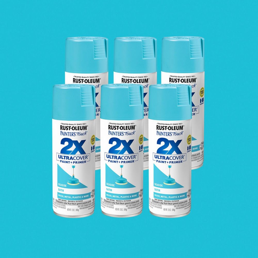 Rust-Oleum Painter's Touch 2X 12 oz. Gloss Seaside General Purpose ...