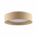 Bromi Design Lynch 15.75 in. 3-Light Beige Ceiling Light B4106BG - The ...